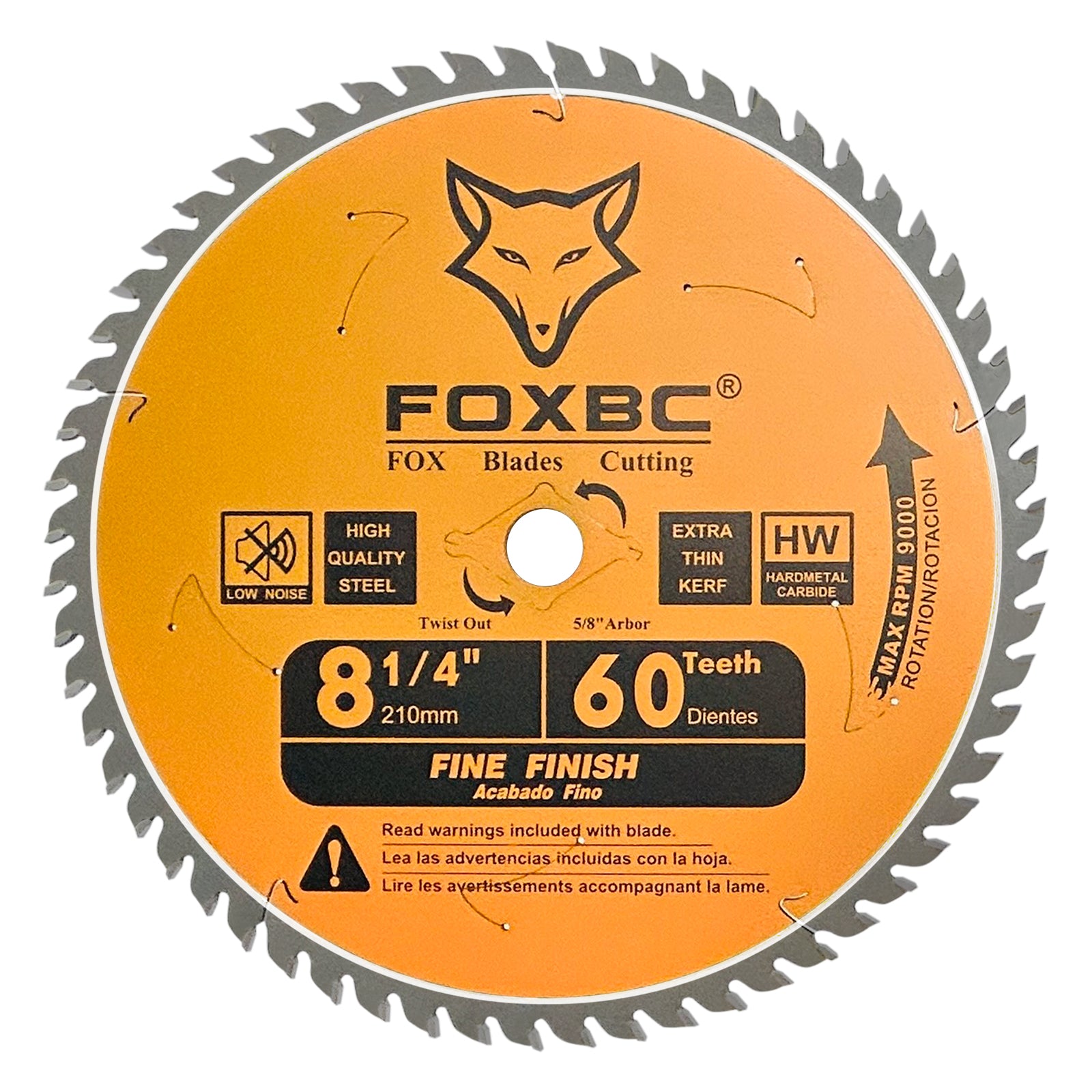 12 Inch Mitre Saw Blade Miter Saw FOXBC 12 Inch Blade 80 Tooth Fine ...